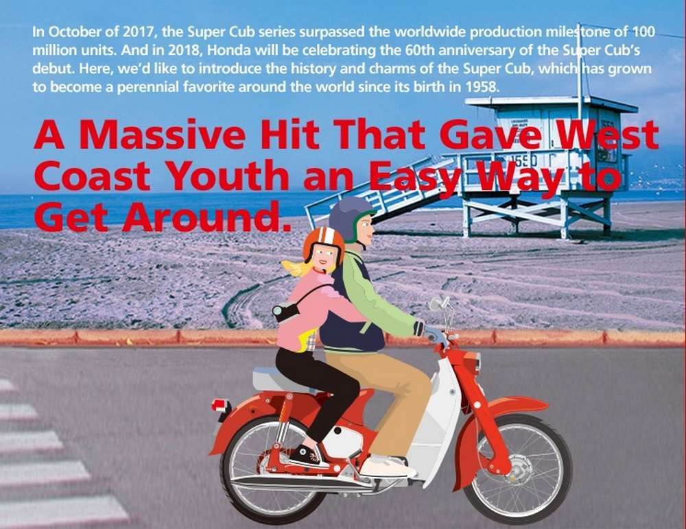 The Super Cub Became a Vital Part of People’s Youth.