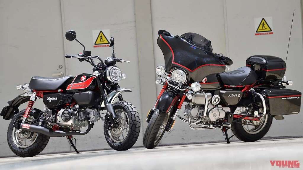 Kijima Mondavi, Perpaduan Antara Honda Monkey 125 dengan Harley-Davidson