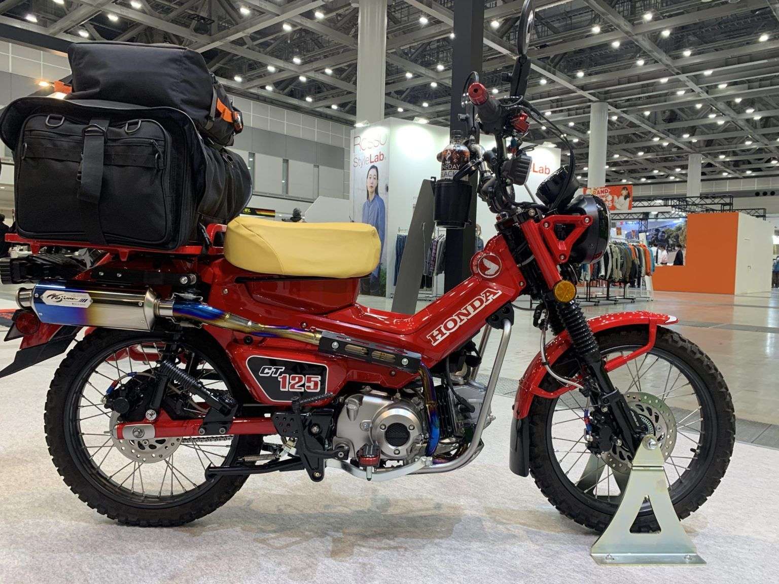 Modifikasi Honda CT125 PLOT Ini Cocok untuk Camping